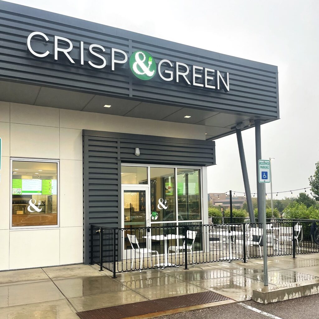 CRISP & GREEN Locations | Healthy Restaurant | Vegan Options Avail.