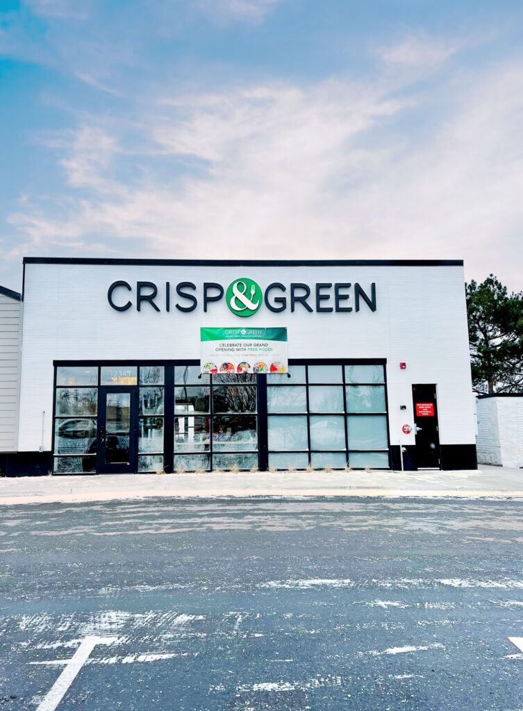 CRISP & GREEN Locations | Healthy Restaurant | Vegan Options Avail.